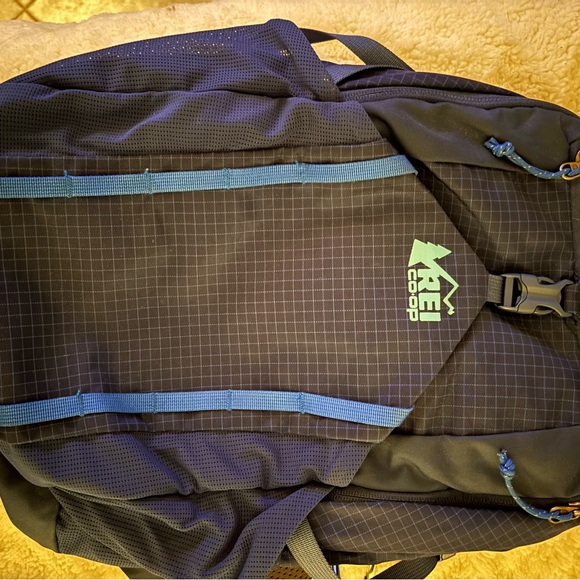 REI | Bags | Rei Black And Blue Mens Backpack | Poshmark